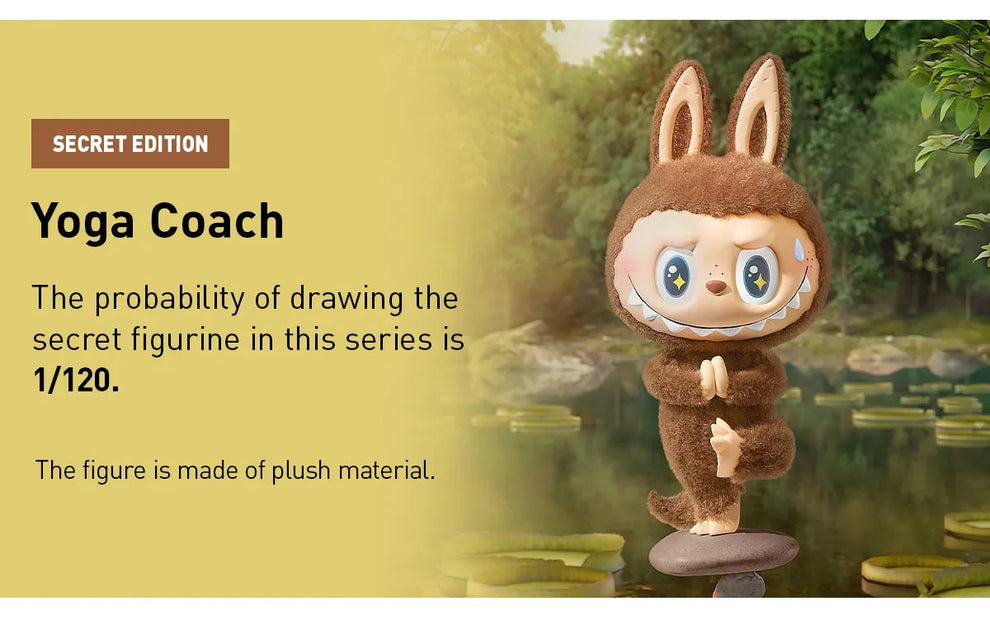 THE MONSTERS [Labubu] Lazy Yoga Series – Panda Pop SA