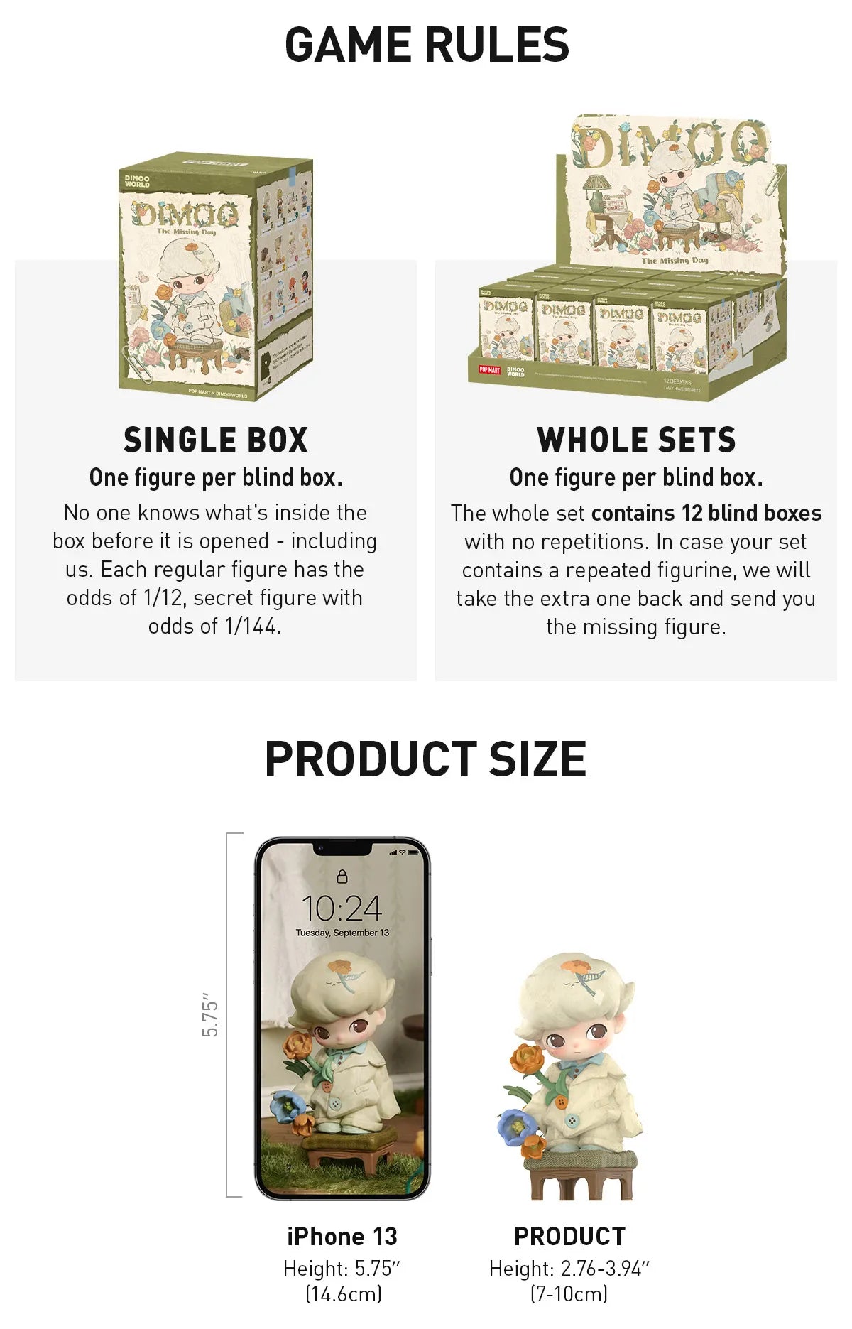 DIMOO - The Missing Day Series Blind Box Figures – Panda Pop SA